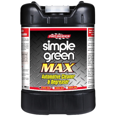 Simple Green Pro Series Max Automotive Cleaner/Degreaser, 5 gal Bucket ...