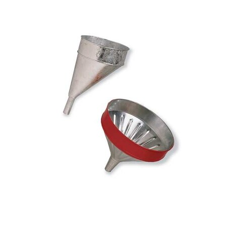 Zeeline Galvanized Funnel, Steel, 8 Qt. 707 | Zoro