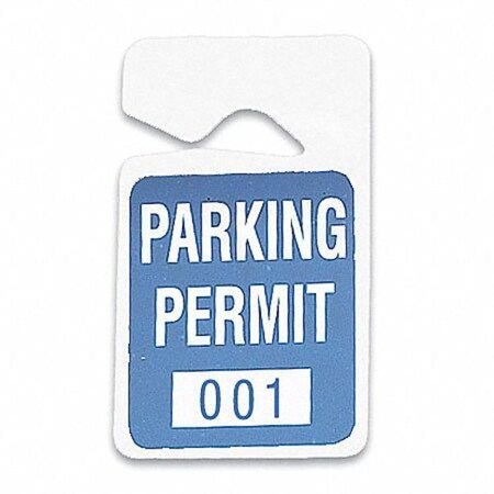 Electromark Tag, Parking Permit, Numbered, PK100 29519001 | Zoro