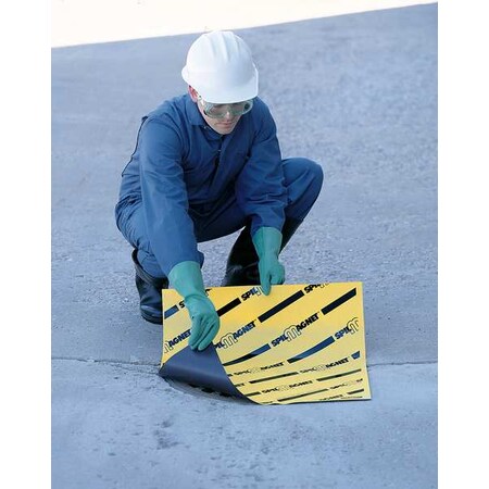 Brady Spill Magnet Drain Cover, 12" in Diameter 96229 | Zoro