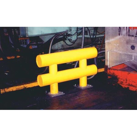 Ideal Shield Guard Rail System, 8 ft. L, 36 In. H HGR-2-096-36-C-12 | Zoro