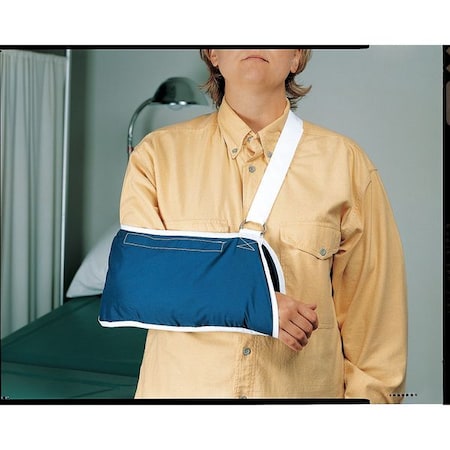 Zoro Select Arm Sling, Blue, Slide Buckle 28-502006 | Zoro