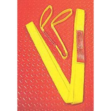 Lift-All Web Sling, Type 3, 3 ft L, 1 in W, Nylon, Yellow EE1601NFX3 | Zoro