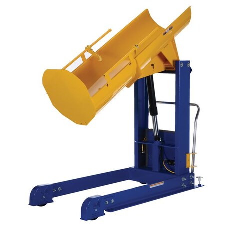 Vestil Drum Dumper, 48 In H, 750 lb.Cap HDD-48-7-P | Zoro