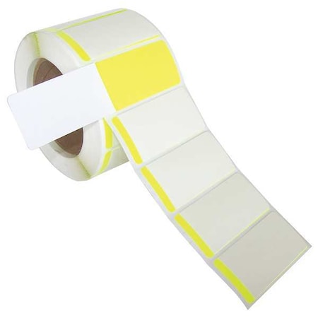Badger Tag & Label Self-Laminating Label, 1-1/2x3 In., PK500, 6995Y ...
