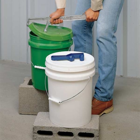 Zoro Select Pail Opener, Steel Bucket, Buster Basco BB-50 | Zoro
