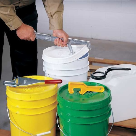 Zoro Select Pail Opener, Steel Bucket, Buster Basco BB-50 | Zoro