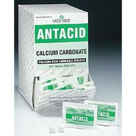 Medi-First Antacids and Indigestion, Antacid Tablets, 420 mg., Mint ...