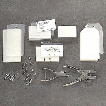 Baw Plastics Tag Pouch, 6 x 3-1/4 In, Plstc, PK100 LAMTAGPOUCH | Zoro