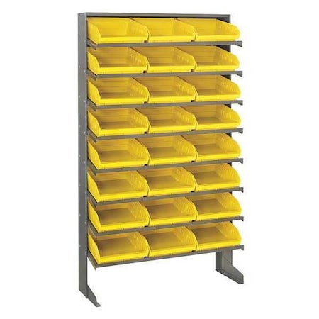 Quantum Storage Systems Plastic Pick Rack, 12 in D x 60 in H x 36 in W ...