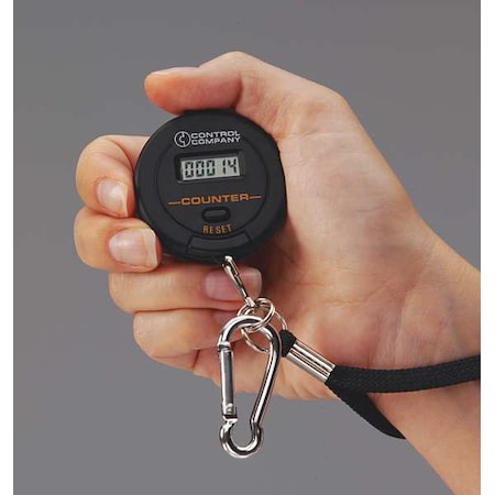CONTROL COMPANY Digital Counter,Key Chain,1-7/8 in. (3129) | Zoro