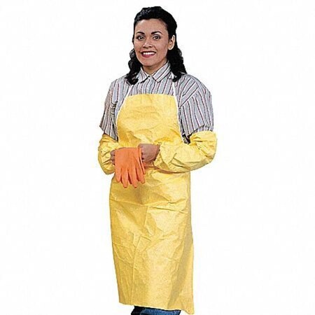 Dupont Bib Apron, Tychem(R) QC, Universal LS650 | Zoro