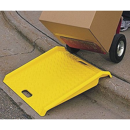 Zoro Select Curb Ramp, Polyethylene, 1000 LB. 1794 | Zoro