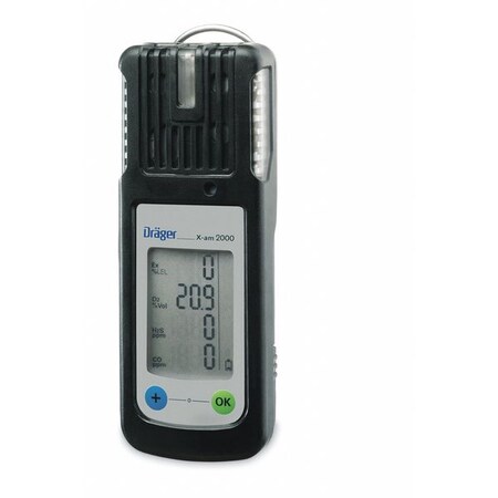 Draeger Multi-Gas Detector, O2, CO, LEL, 12 hr. Battery Life 8318880 | Zoro