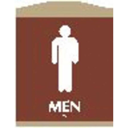 Intersign Men, 7" W x 9-1/8" H 62286-16 BURGUNDY | Zoro