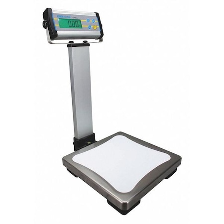 Adam Equipment Bench Scale, SS Pltfrm, 150kg/330 lb. Cap. CPWPLUS 150P ...