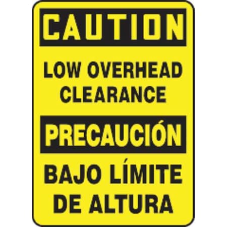 Accuform Spanish-Bilingual Caution Sign, 14\u0022 x 10\u0022, 14 ...