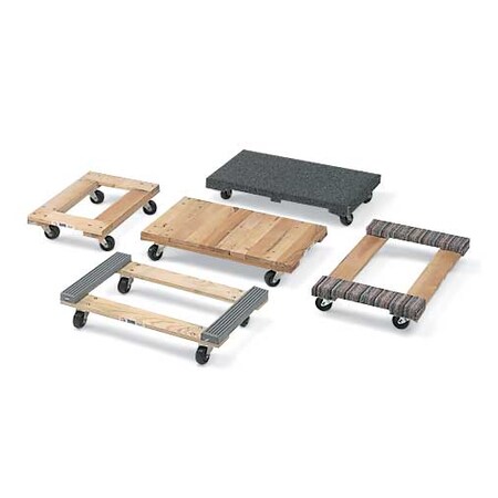 Akro-Mils Rubber Cap, Wood Dolly, 30x18 " RD3018RC3P | Zoro