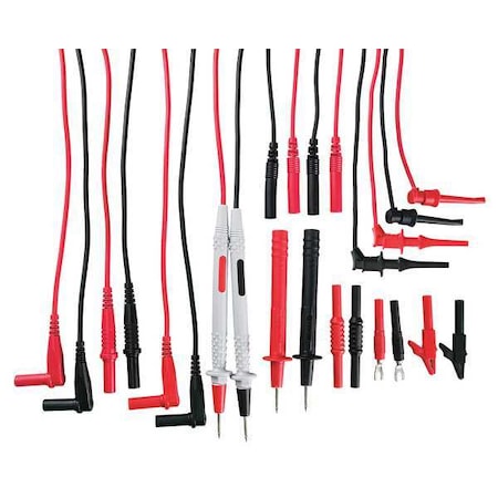 Extech Test Lead Kit, 16A, 30VAC/60VDC TL841 | Zoro