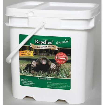 Repellex Mole/Gopher Repellent,24 lb. (10545) | Zoro
