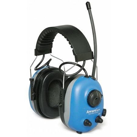 Delta Plus Over-the-Head Electronic Ear Muffs, 22dB, COM Electronic ...