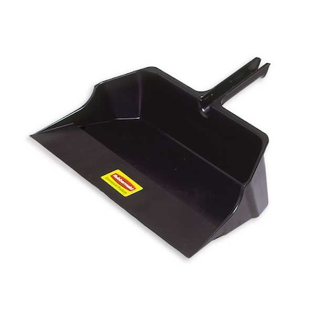 Rubbermaid Commercial Hand Held Dust Pan, Black, Plastic FG9B6000BLA | Zoro