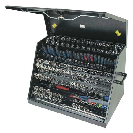 Montezuma Portable Tool Box, 16 gal. Steel, White LA400W | Zoro