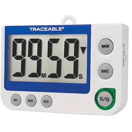 Traceable LED, Flash, Big Digit, Alarm Timer 5013 | Zoro
