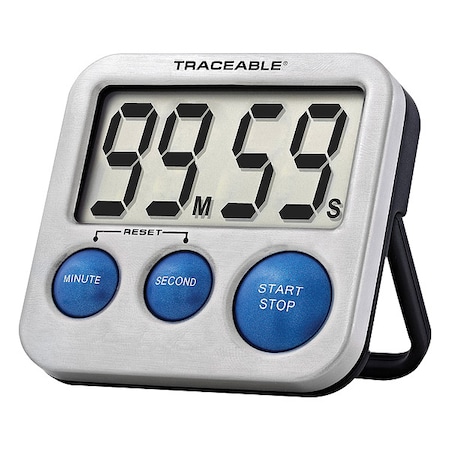 Traceable Digital Timer, CountDown, CountUp, 100min 9876863 | Zoro
