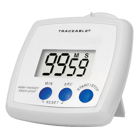 Traceable Digital Clock, CountDown, CountUp, 100min 9876679 | Zoro