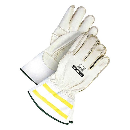 Bdg Hi-Vis Cut Resistant Gloves, A4 Cut Level, White, S 60-1-1283KV-S ...