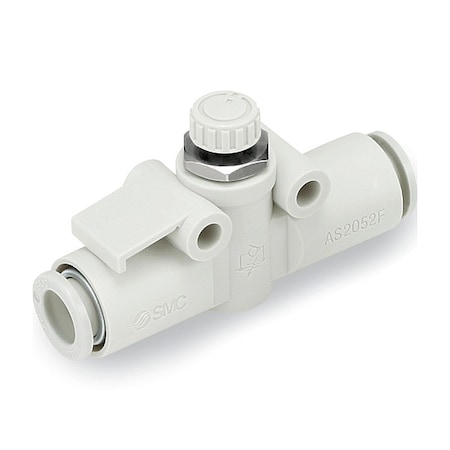 Smc Speed Control Valve, 6mm Tube, 1/4 In AS2052F-06 | Zoro