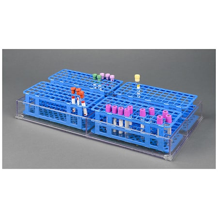 Poltex Blood Tube Rack Organizer Tray, PETG BLDTRY5x9.5 | Zoro