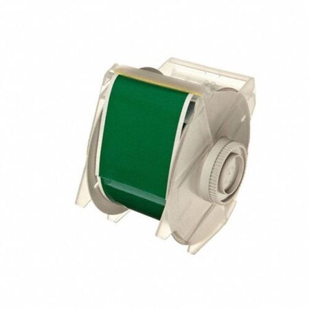 Brady Label Tape Cartridge, Green, Labels/Roll: Continuous (113124) | Zoro