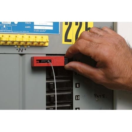 Brady SINGLE POLE SNAP ON BREAKER LOCKOUT, PK6 65815 | Zoro