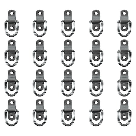 Buyers Products D-Ring, PK 20 B20PKGD20 | Zoro