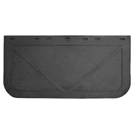 Buyers 3VUH7 PLAIN MUD FLAPS 24X12IN,PR | Zoro.com