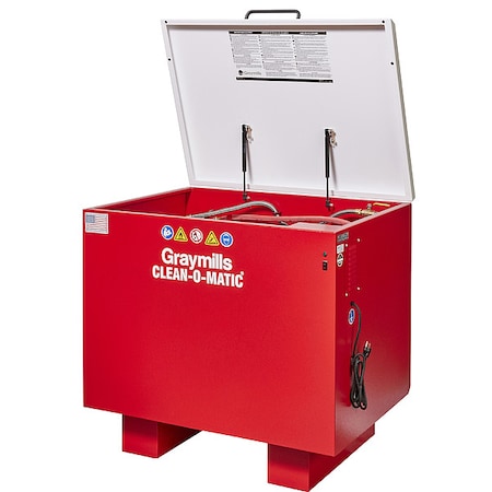 Graymills Parts Washer, Tank Steel, 81.5 gal COM804-A | Zoro