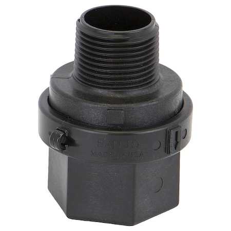 Banjo Check Valve, 3.03125 in Overall L CV100MT | Zoro