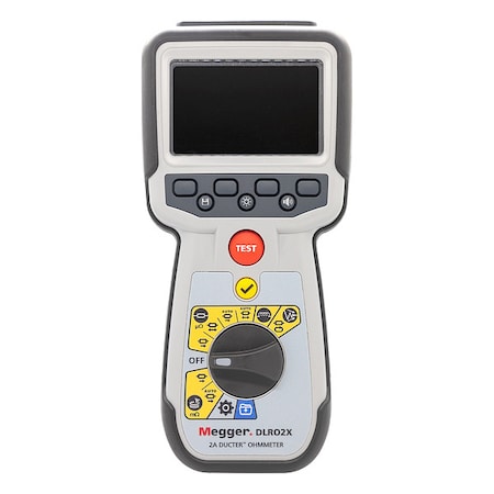 Megger Micro Ohmmeter, Digital, 9 in H, 4.1 in L DLRO2X | Zoro