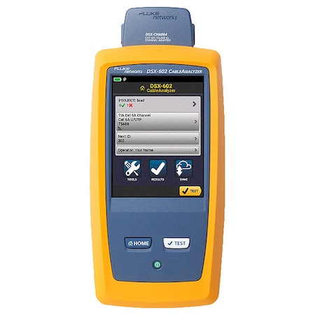 Fluke Networks 500 MHZ CABLEANALYZER V2, W/WIFI DSX-602 | Zoro
