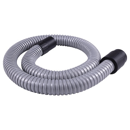 Dewalt Vacuum Hose, 1 1/4 in dia., Black/Gray DXVA25-1043 | Zoro