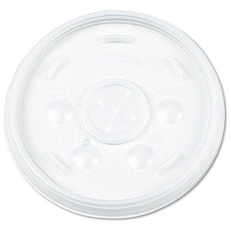 Dart Lid for 32 oz. Sip-Through, for 32 oz., White, Pk500 DCC 32SL | Zoro