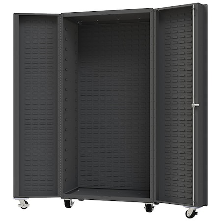 Durham Mfg Heavy Duty Heavy duty mobile cabinet, 36 1/4 in W, 76 1/4 in ...