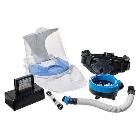 Bullard PAPR System Kit, Full Hood, Belt-Mount, Universal EVAHLSTLN2KDB ...