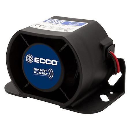 Ecco Back Up Alarm, Black, 3-7/64" H EA9780 | Zoro