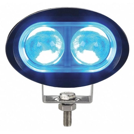 Federal Signal Work Light, Oval, LED, 0.5A, 10 to 80VDC COMFL1-B | Zoro