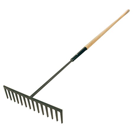 Kraft Tool Long Arm Asphalt Rake, 16", Straight GG870 | Zoro