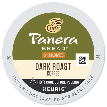 Panera Bread At Home Coffee, Dark Roast, 0.4 oz., PK24 7614 | Zoro
