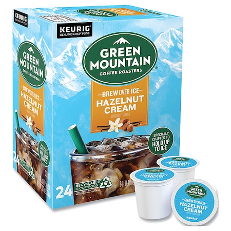 Green Mountain Coffee Coffee, Hazelnut Cream, Pod, Caffeinated, Ground ...